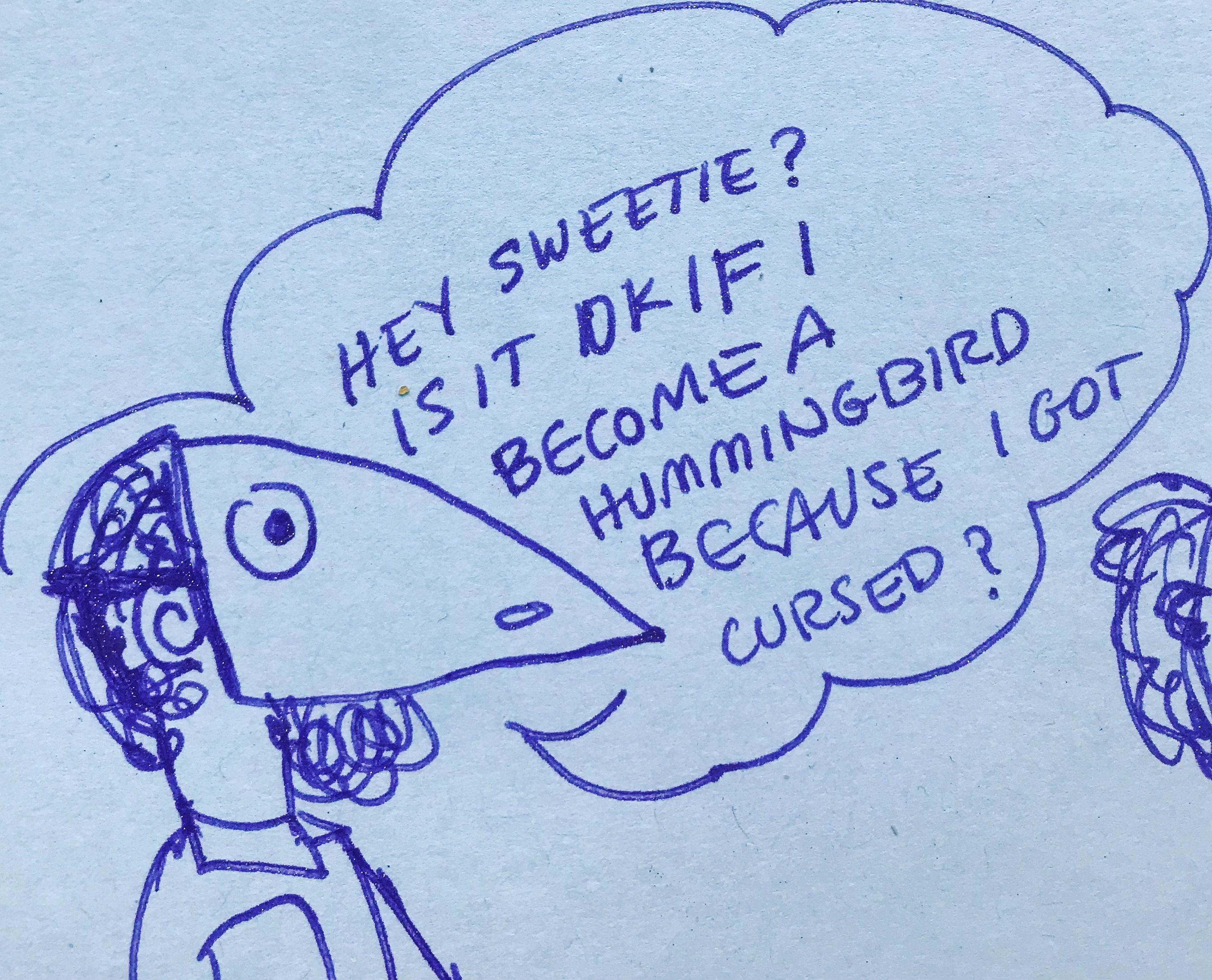 hummingbird’s curse – The Blunt Letters Podcast
